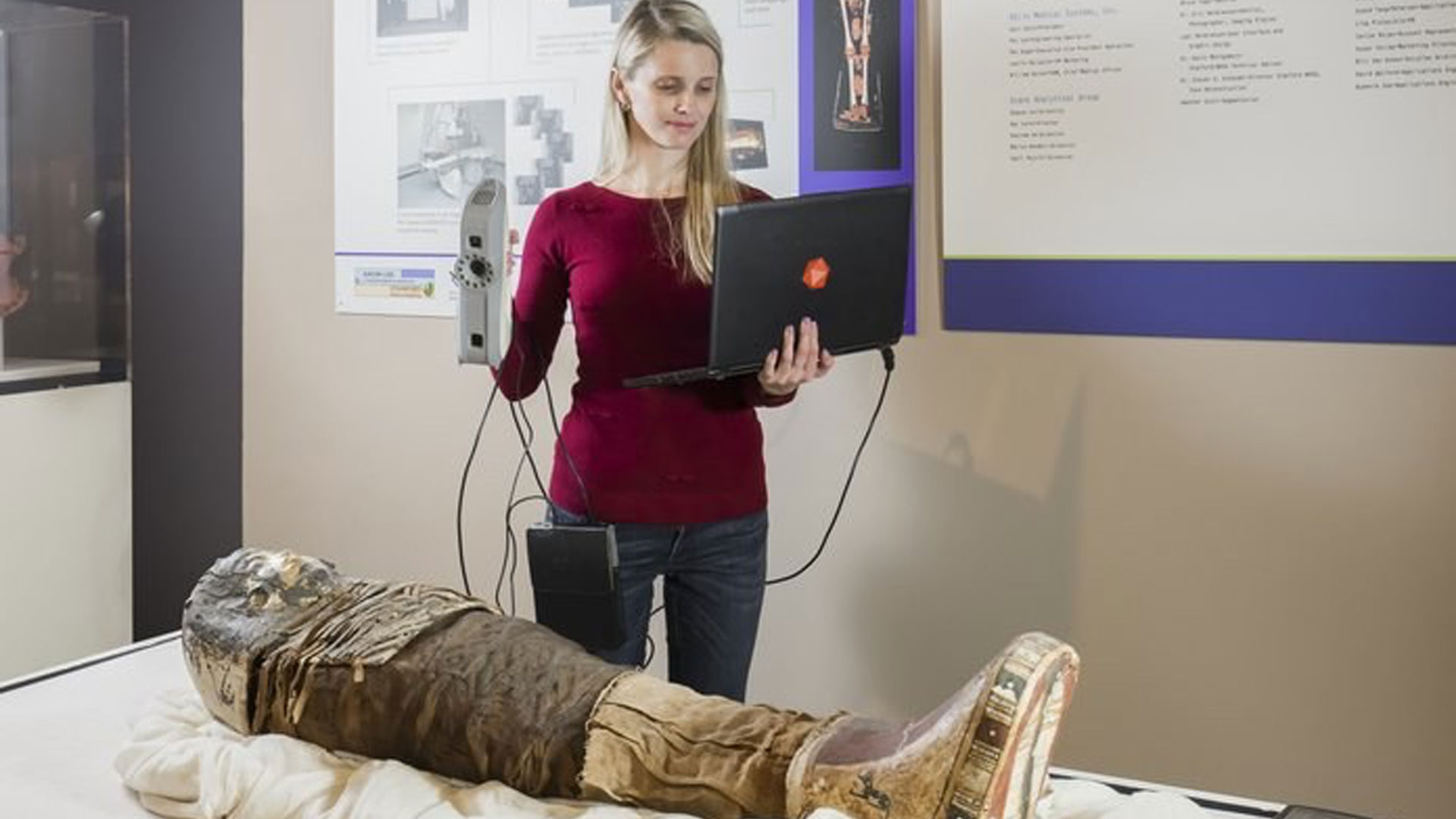 Creating an ultra-detailed 3D/CT-scanned model of an ancient Egyptian ...