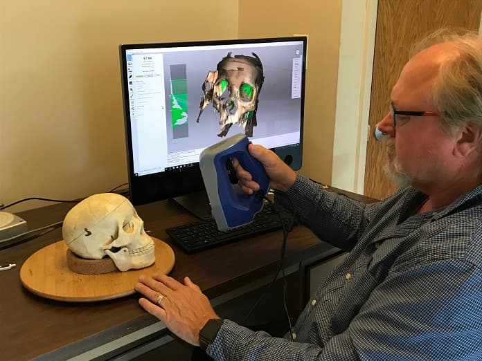 Illuminating the field of forensic anthropology with Artec 3D scanners ...