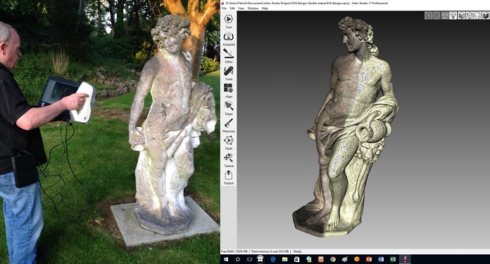 Rapid prototyping demo by Patrick Thorn at Roland DG Open Day | Artec3D Events