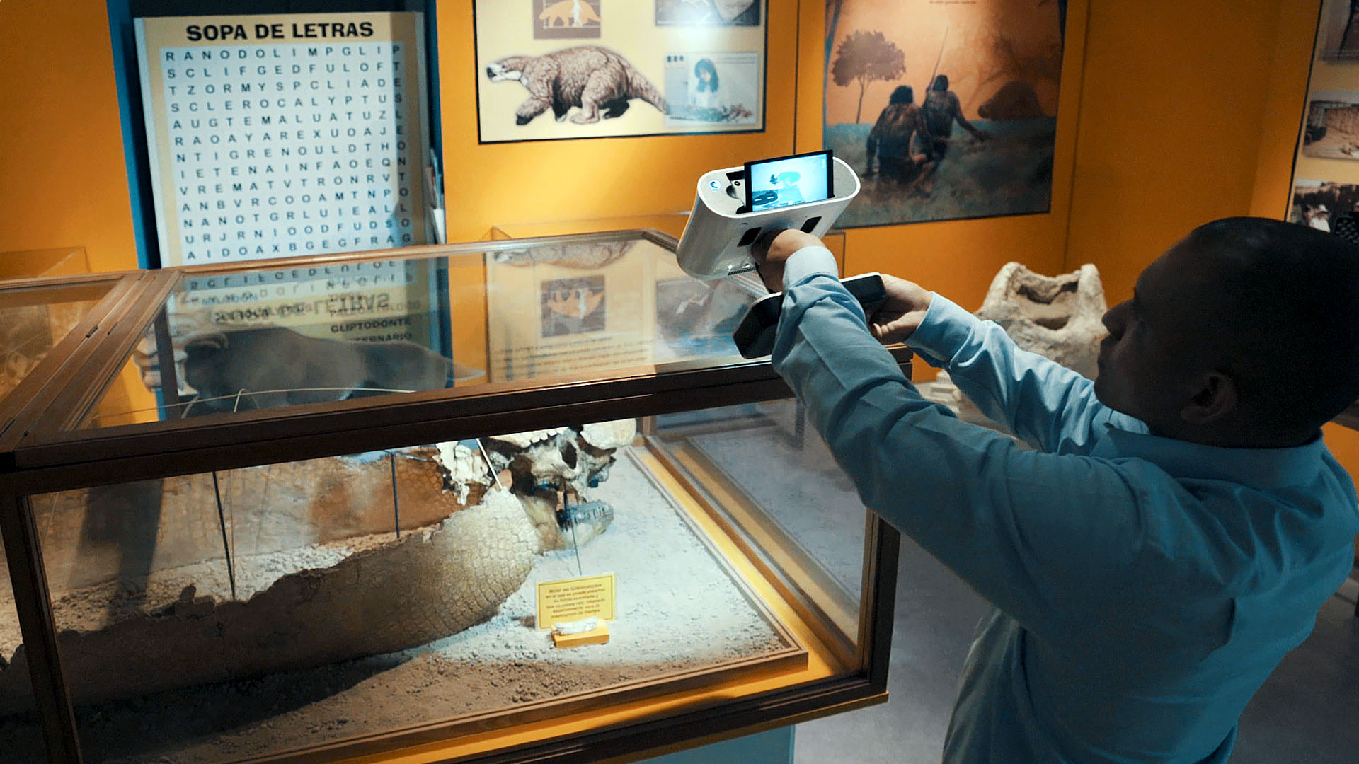 Can Artec scanners capture objects through glass? | Artec 3D Scanners ...