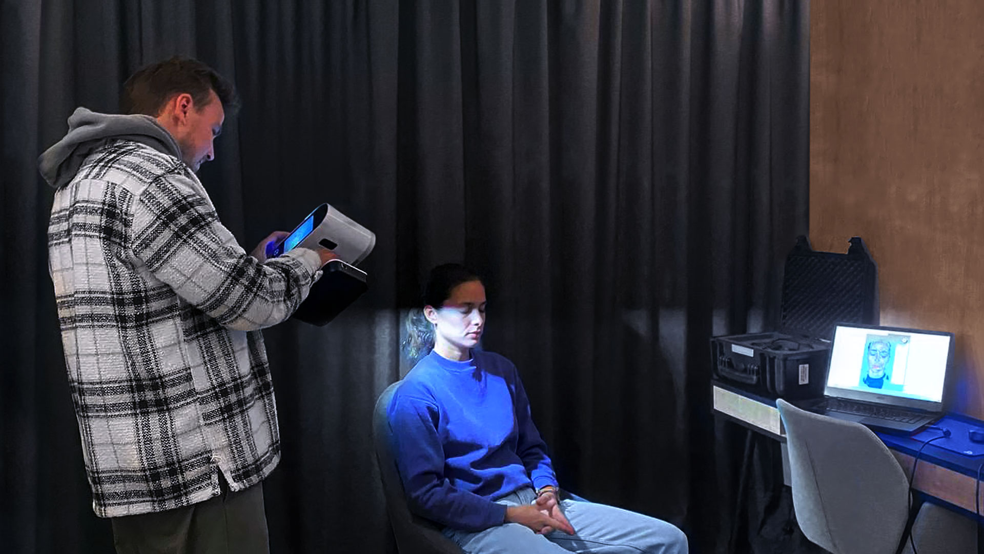 Luxembourg film star Sophie Mousel scanned with Artec Leo and Space ...