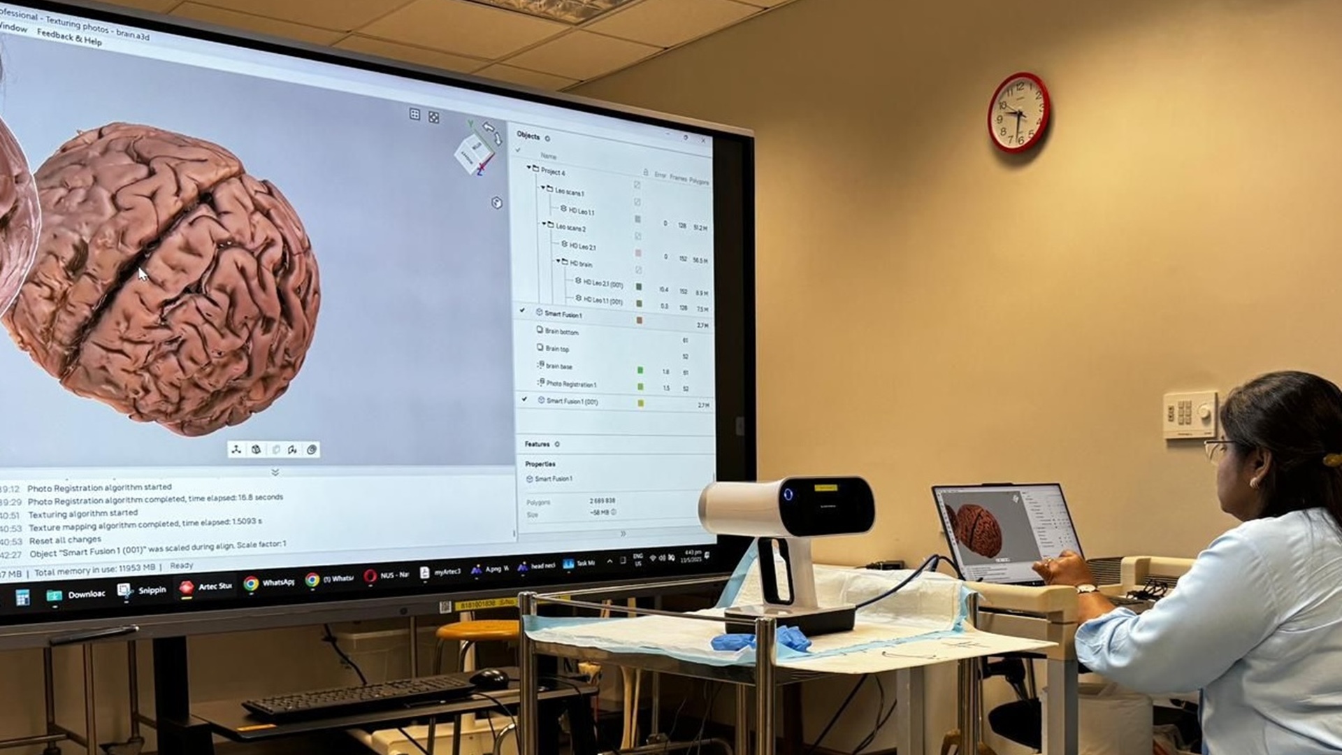 Teaching students with stunningly realistic anatomy 3D models captured ...