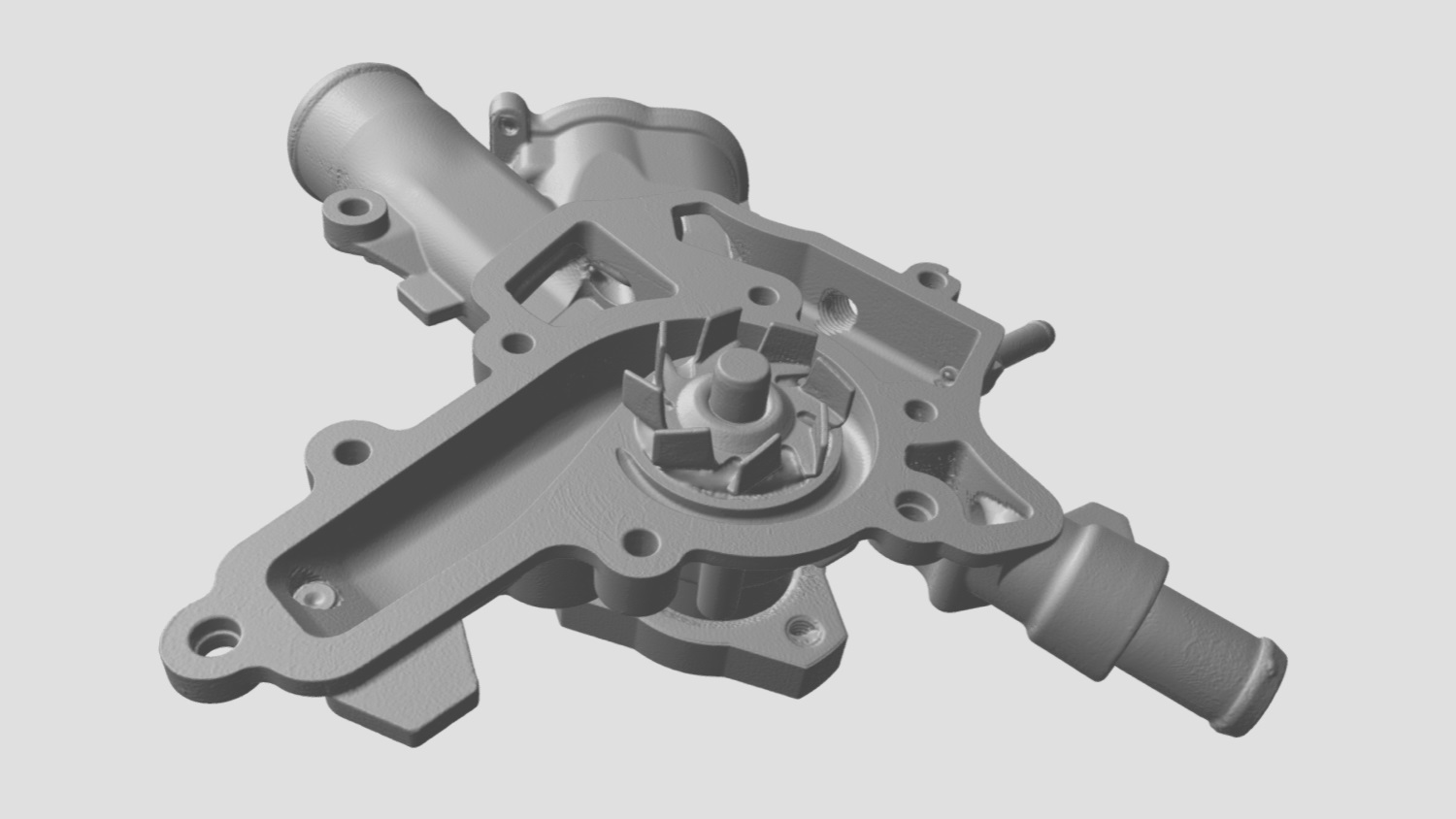 Water pump | Free 3D model | Professional 3D scanning solutions