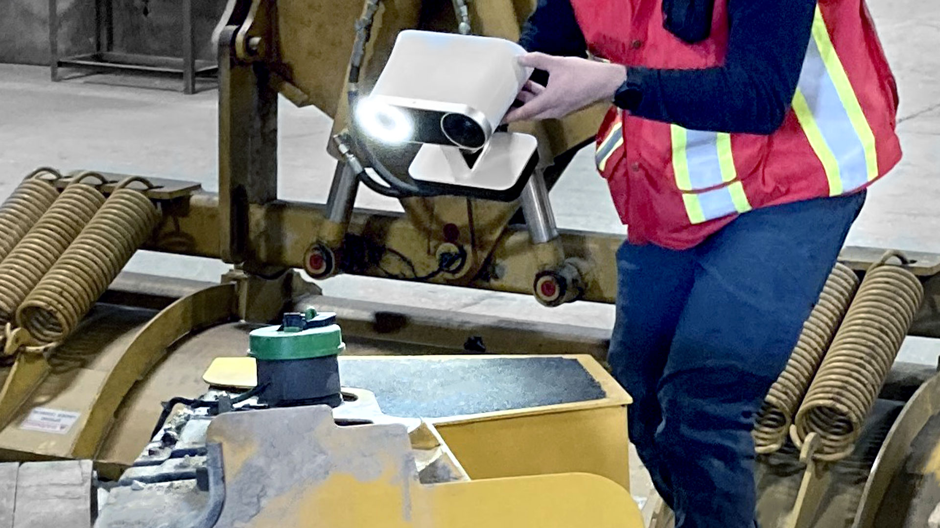 Artec Leo定制重型设备 | Artec3D 应用